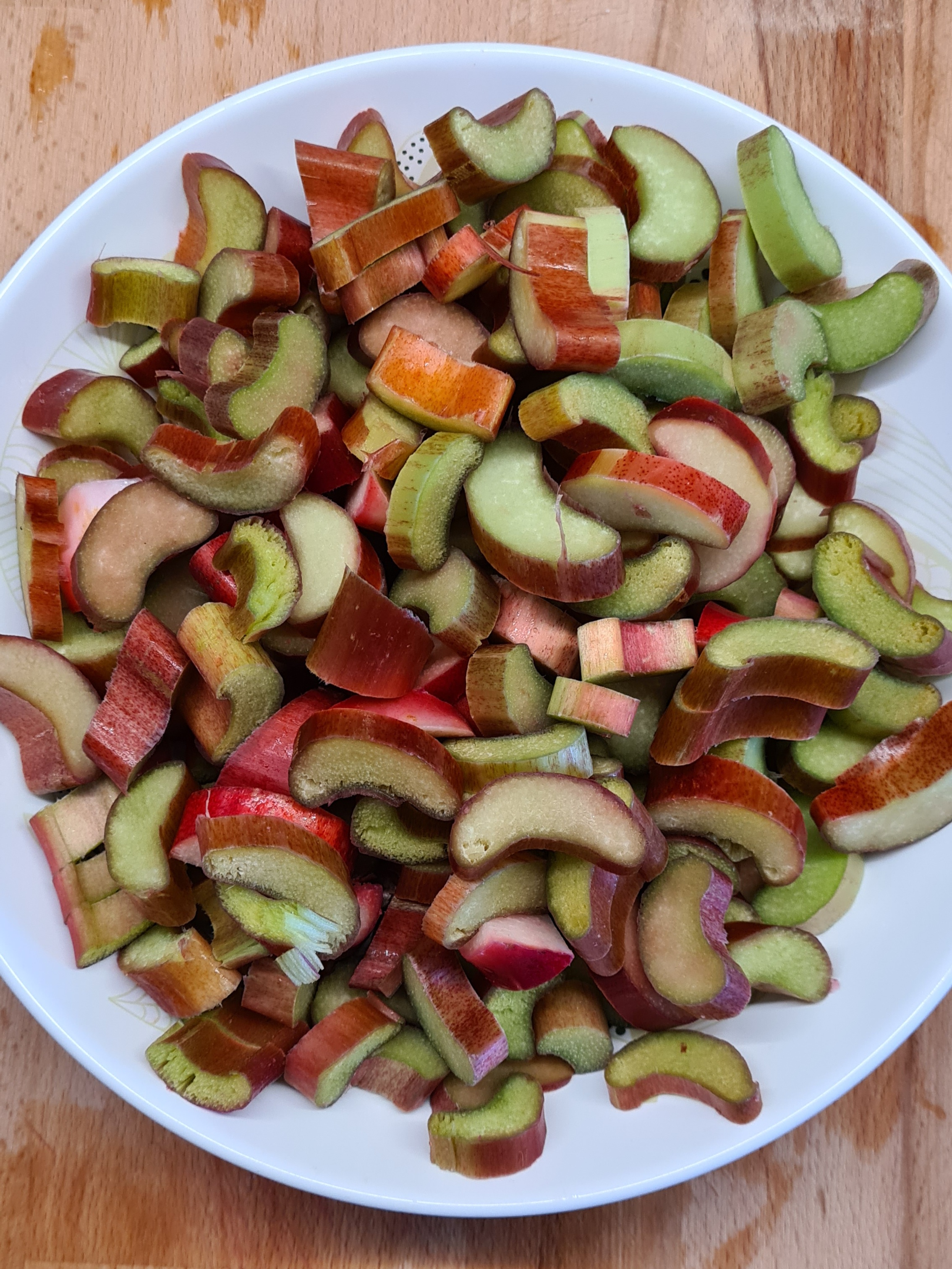 Rhubarb Streusel with Advocaat – Sourdough and Heavy Metal