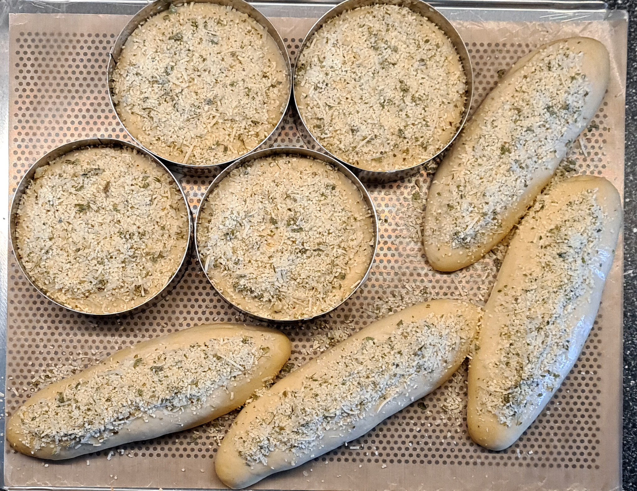 Parmesan Oregano Buns – Sourdough and Heavy Metal