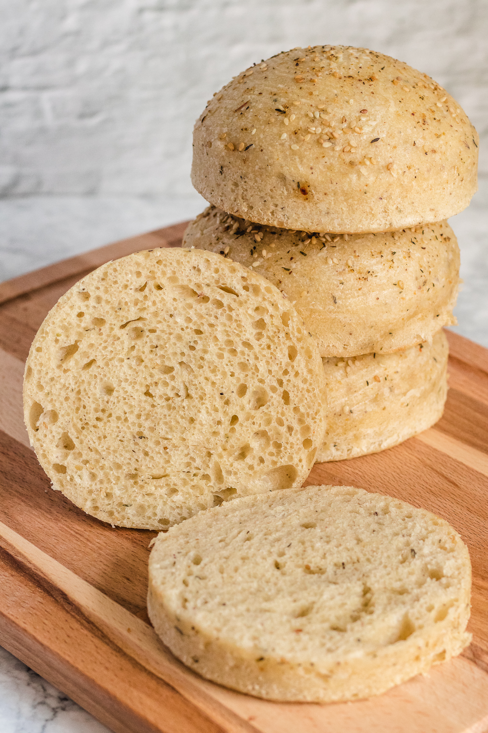Za’atar Burger Buns – Sourdough and Heavy Metal